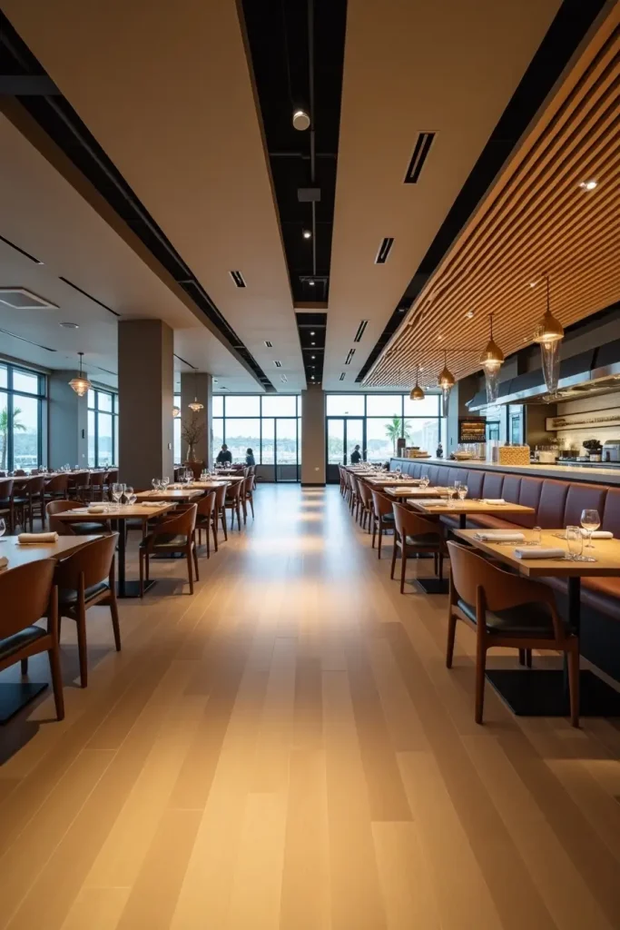 21 Inspiring Open Kitchen Restaurant Design for Small Family